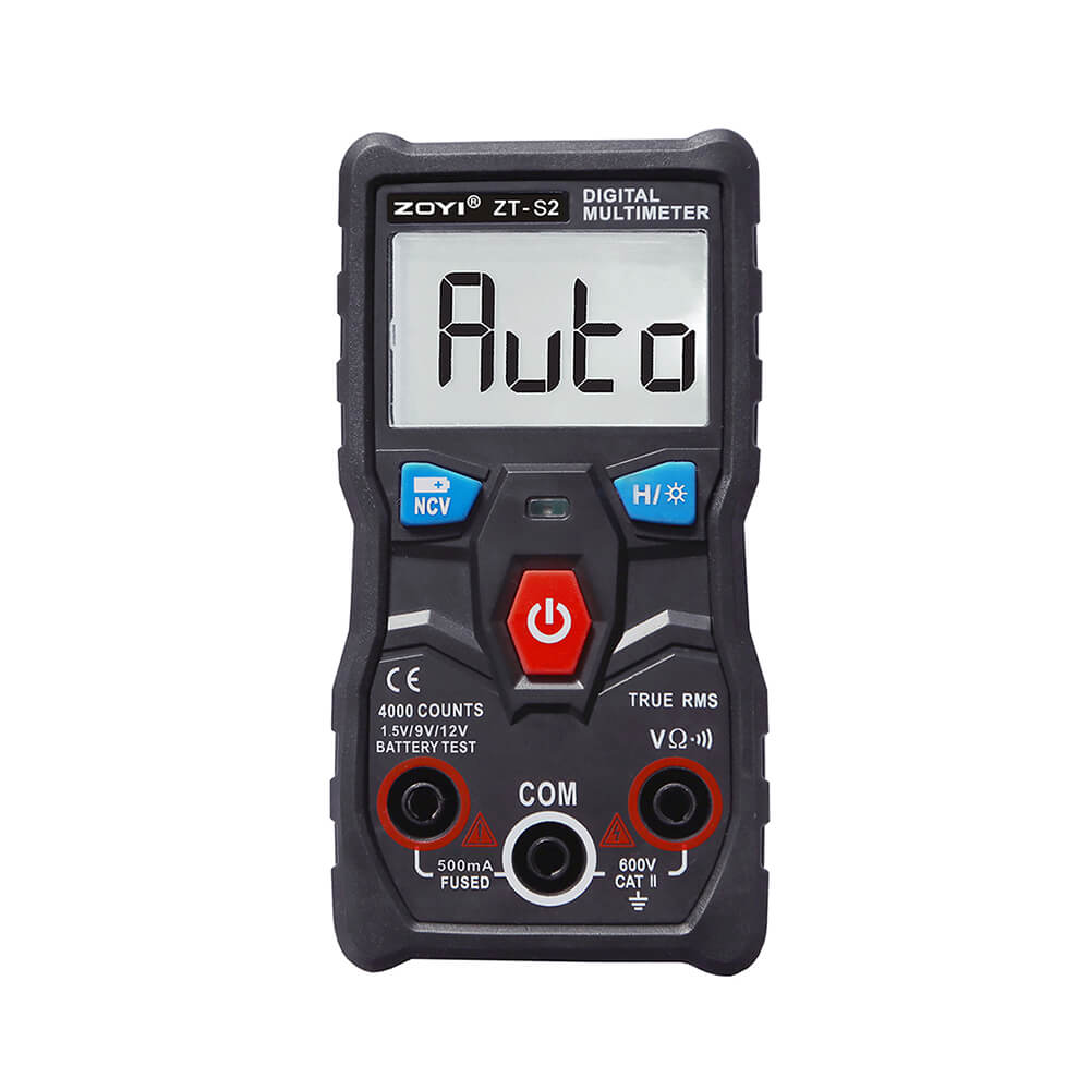 Smart mine size digital multimeter with battery test